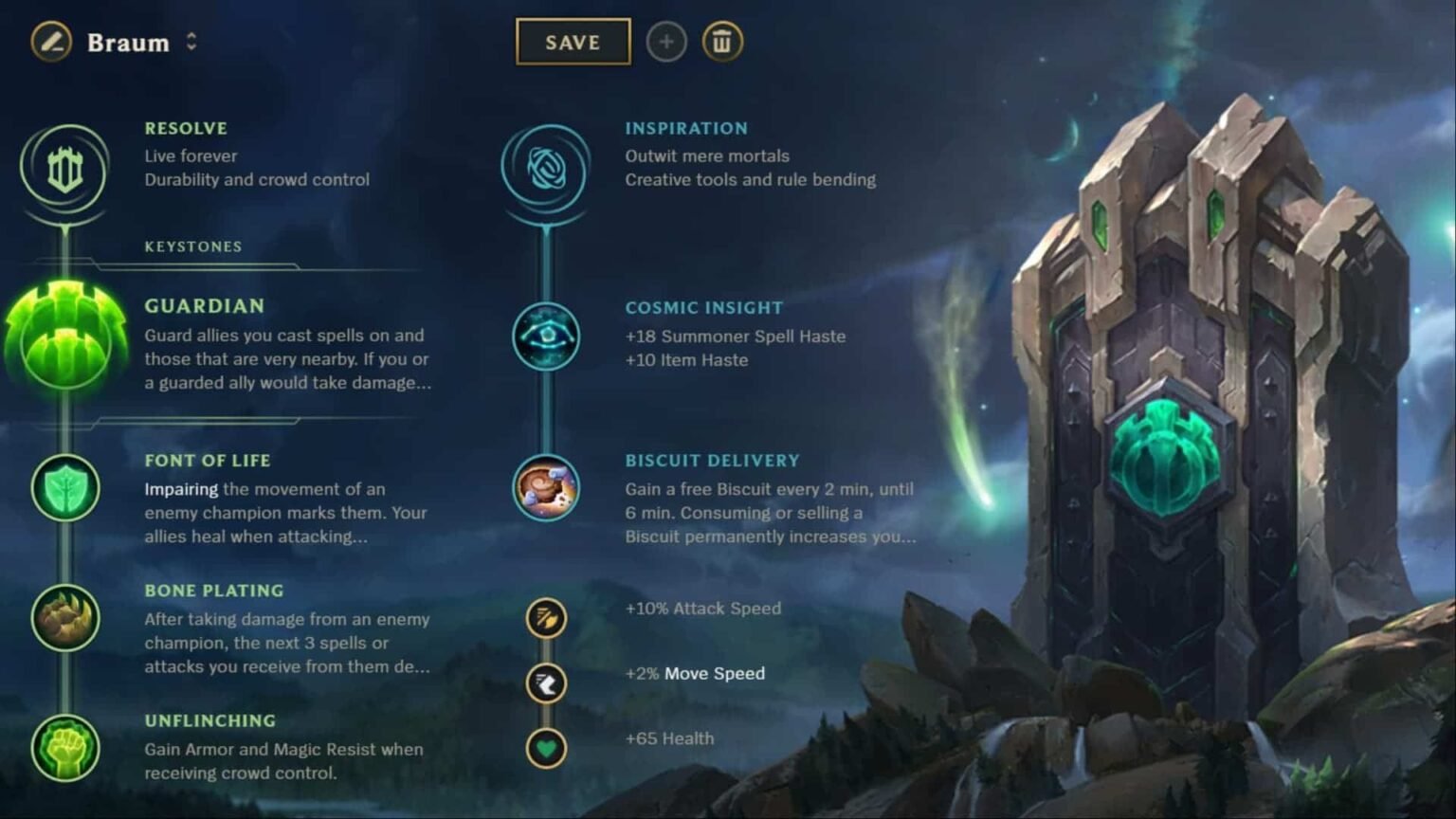 League of Legends best Braum build guide: Runes, Itemization, Strategy ...