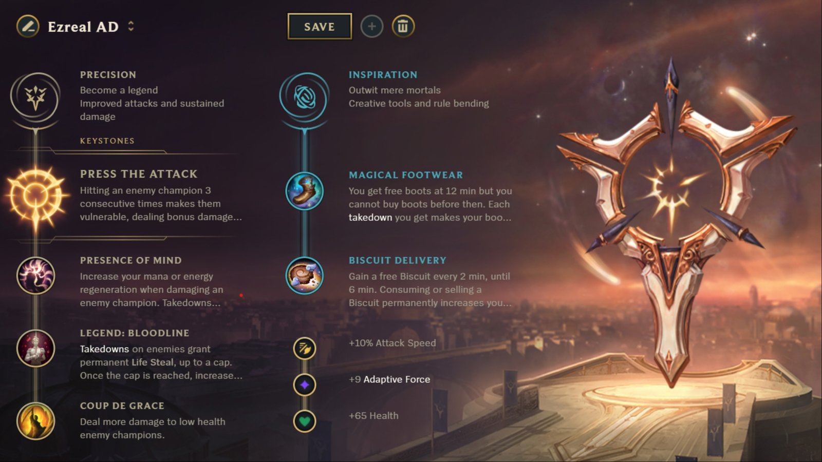 League of Legends best Ezreal build guide: Runes, Itemization, Strategy ...
