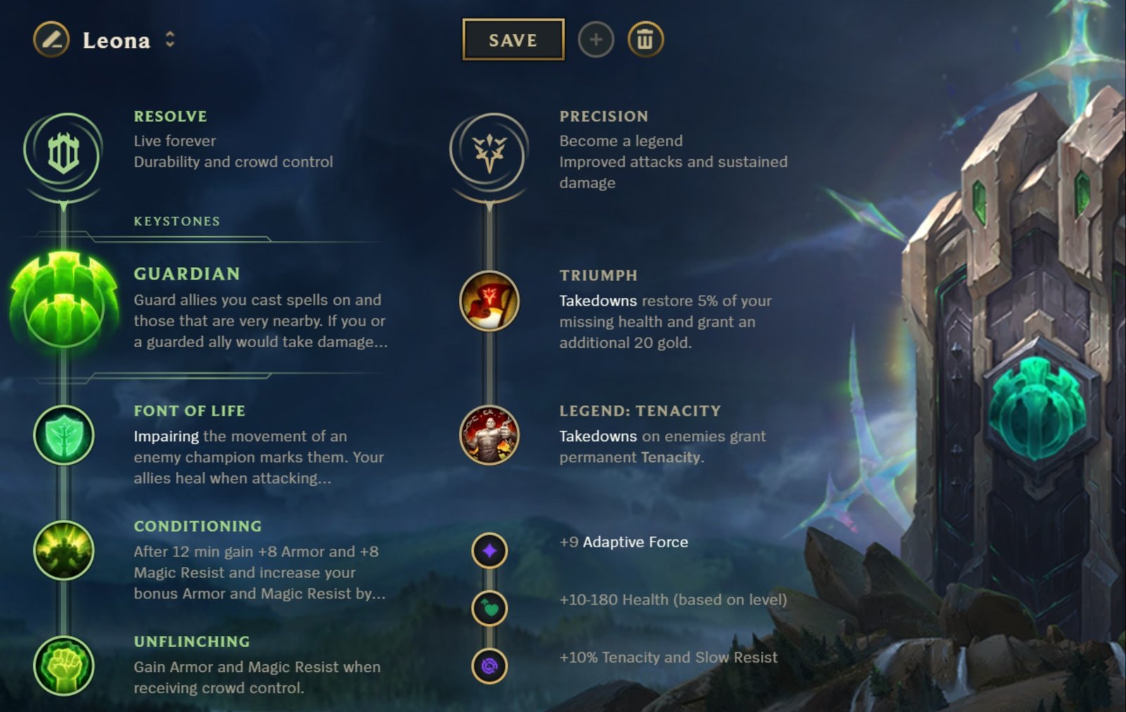League of Legends best Leona build guide: Runes, Itemization, Strategy ...