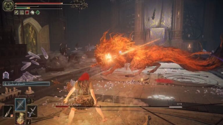 Elden Ring boss guide: How to beat Red Wolf of Radagon - Backdash