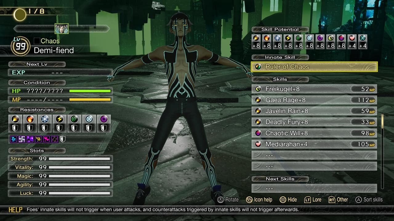 Shin Megami Tensei 5 Vengeance Demi-Fiend boss guide | Backdash