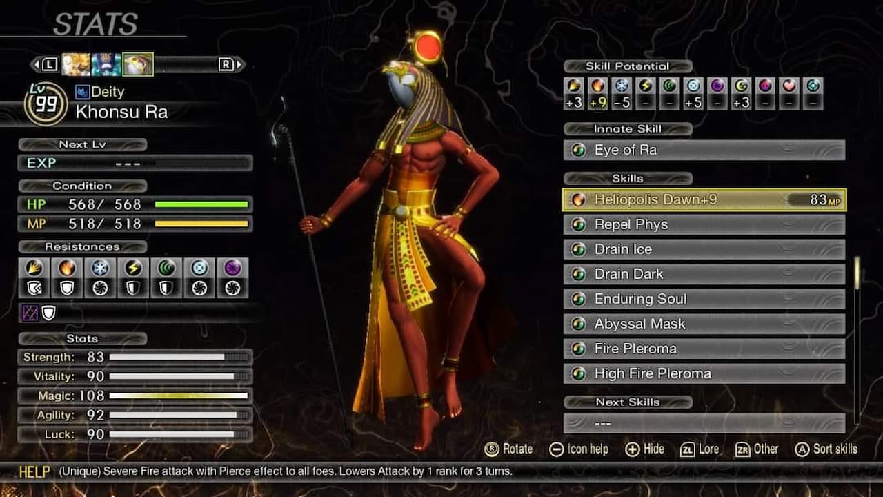Shin Megami Tensei 5 Vengeance Demi-Fiend boss guide - Backdash