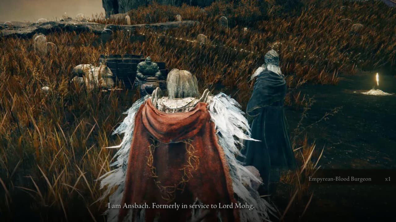 Elden Ring Shadow of the Erdtree Sir Ansbach questline guide - Backdash