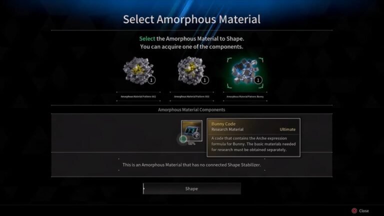 How to obtain Shape Stabilizers in The First Descendant - Backdash