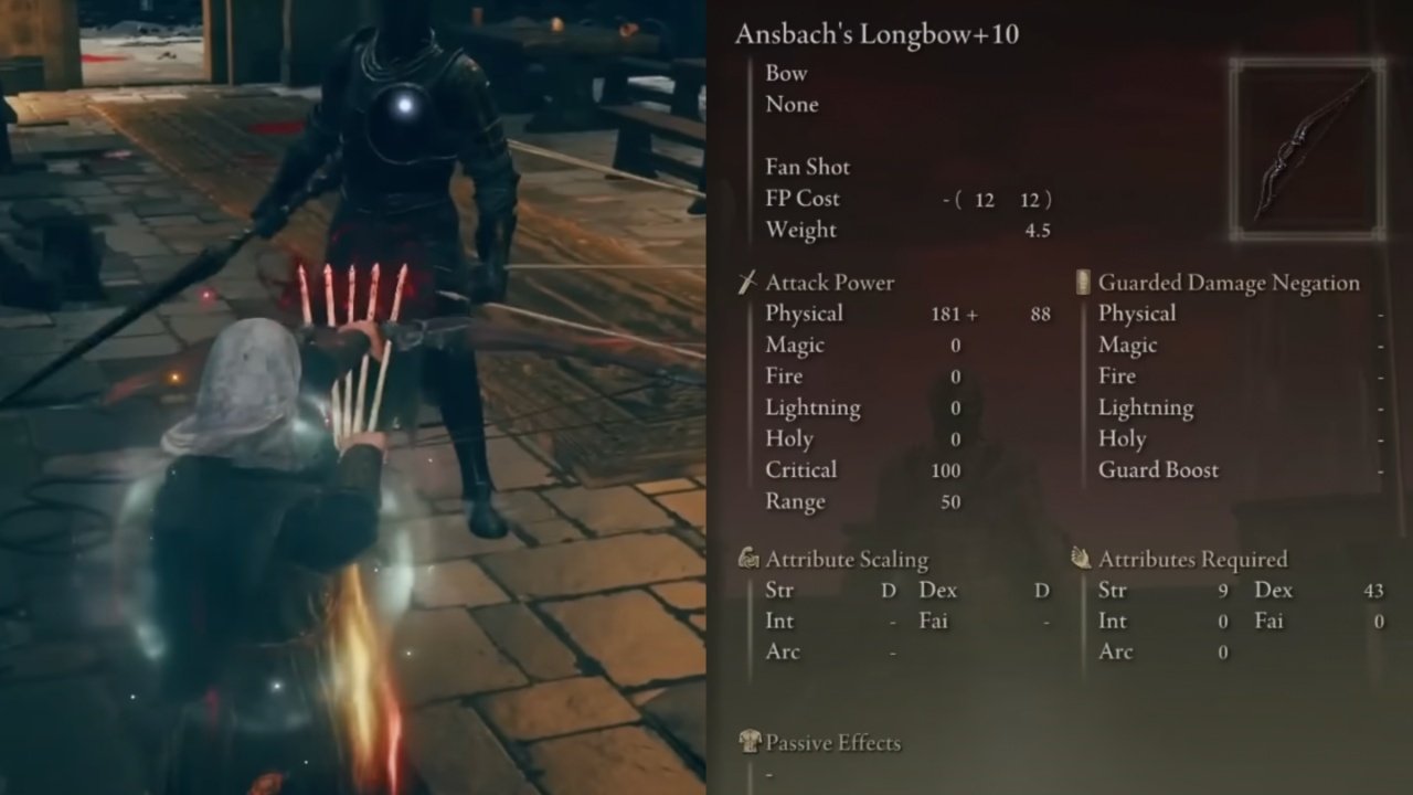 Best Bow builds in Elden Ring Shadow of the Erdtree - Backdash