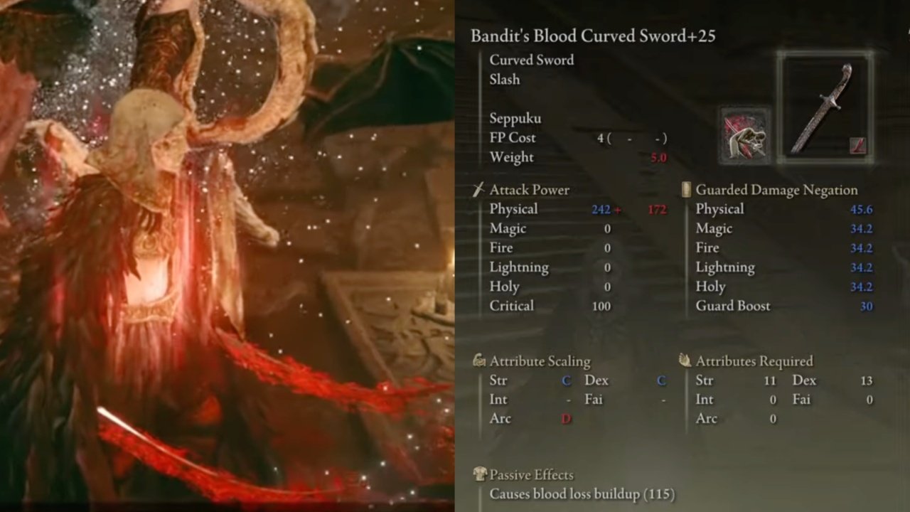 Best Bleed builds in Elden Ring Shadow of the Erdtree - Backdash