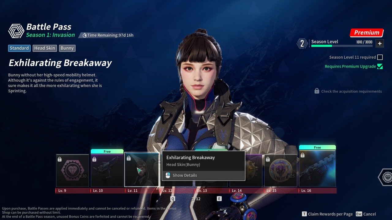 The First Descendant Season 1 Invasion Battle Pass price and rewards ...