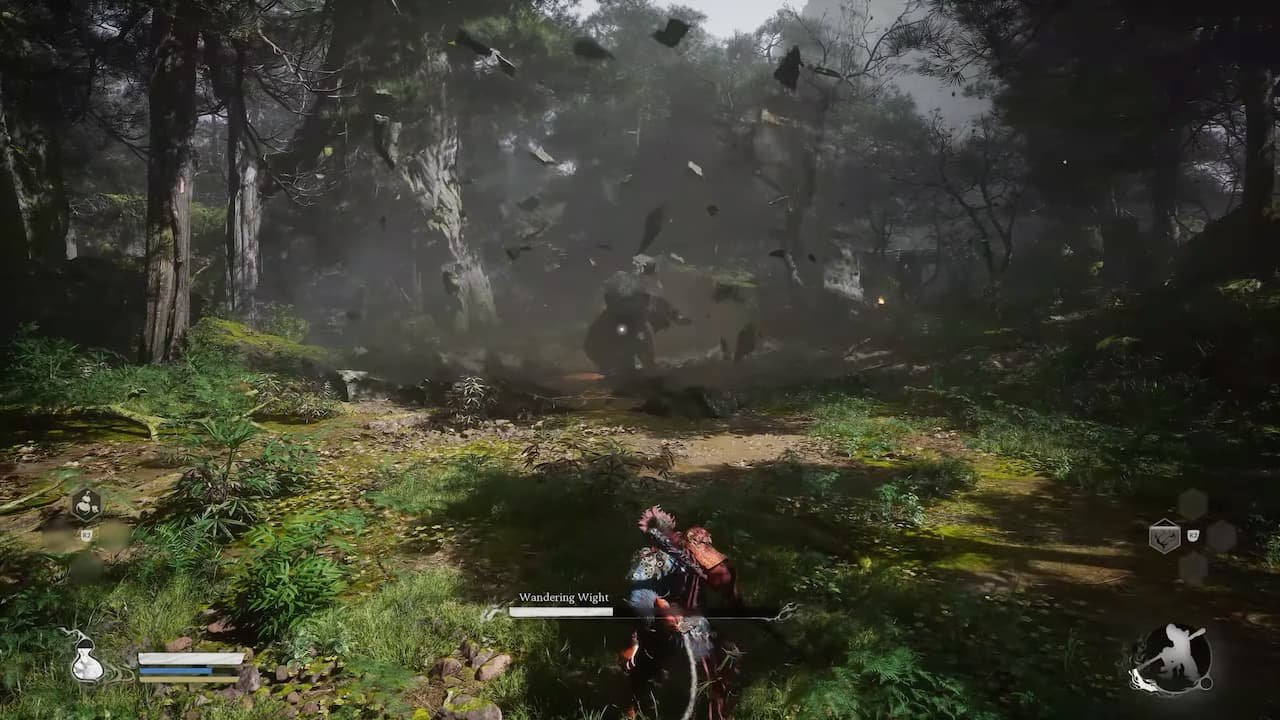 Black Myth Wukong Wandering Wight boss guide - Backdash