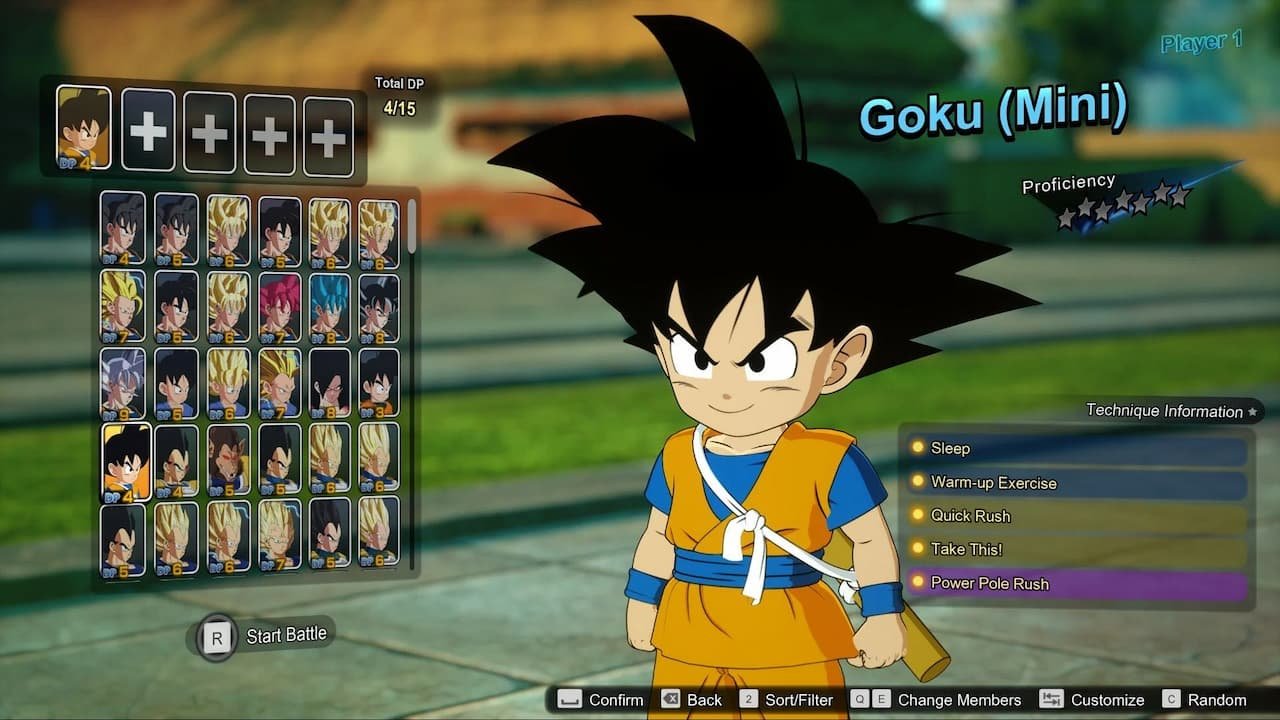 How to get Goku (Mini) in Dragon Ball Sparking Zero - Backdash