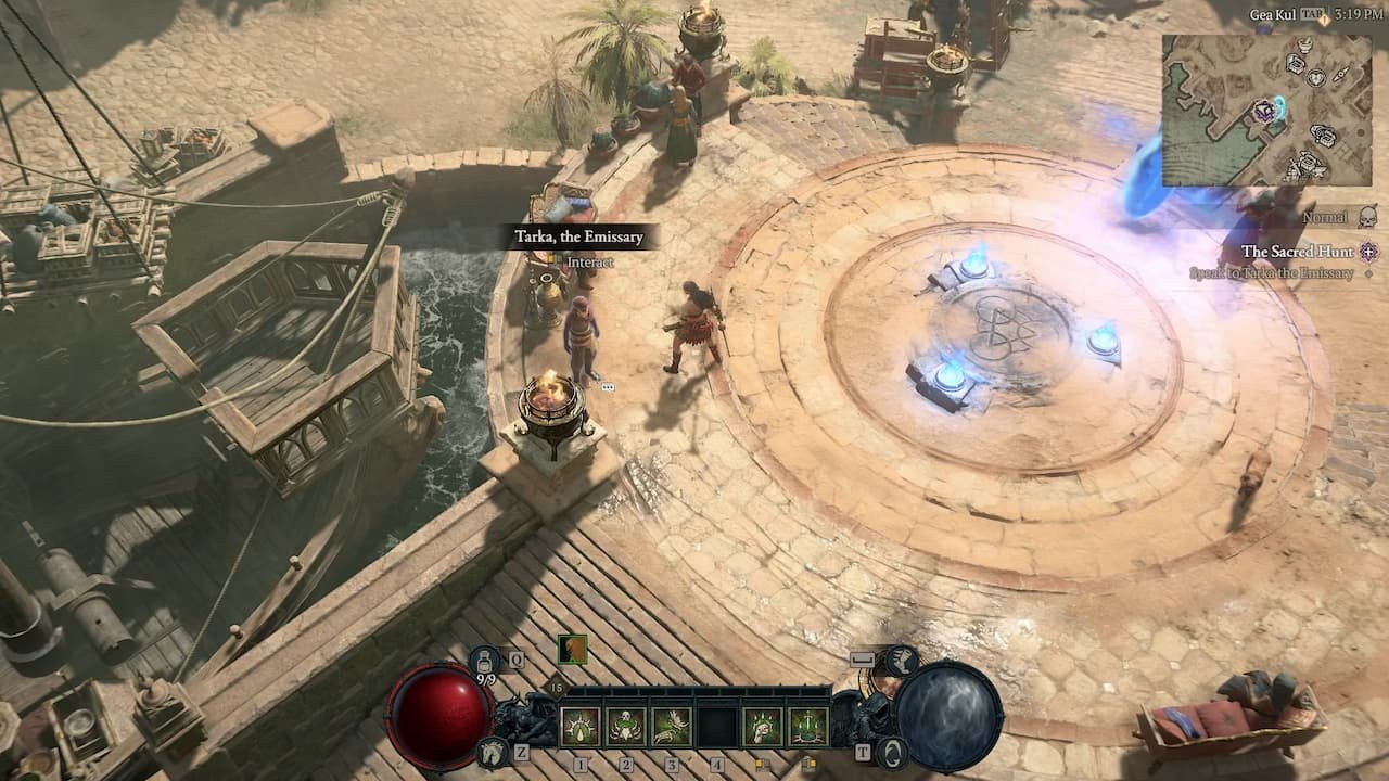 How to complete the Sacred Hunt in Diablo 4 Vessel of Hatred - Backdash