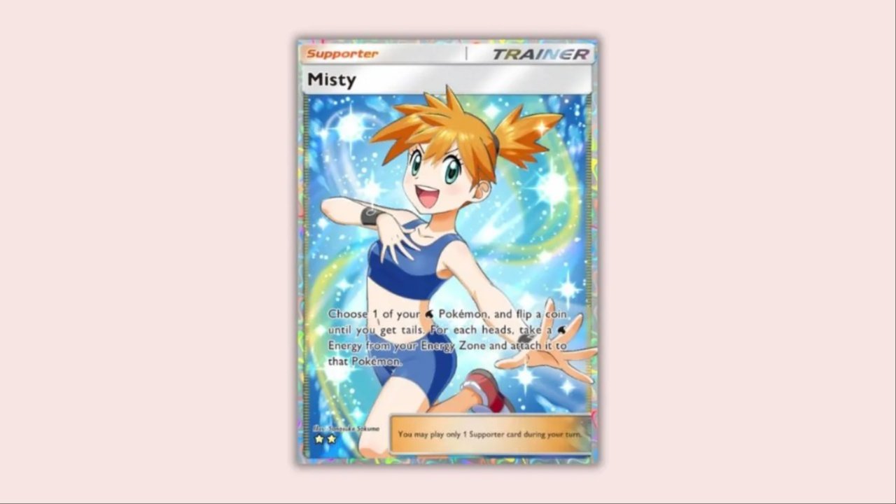 Pokemon TCG Pocket Misty card guide- How to get and card effect - Backdash