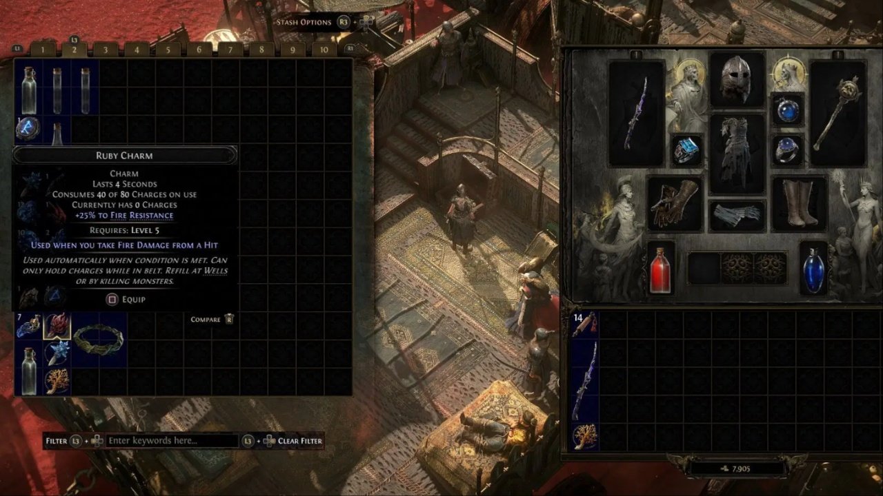 Path of Exile 2 Charm guide | Backdash