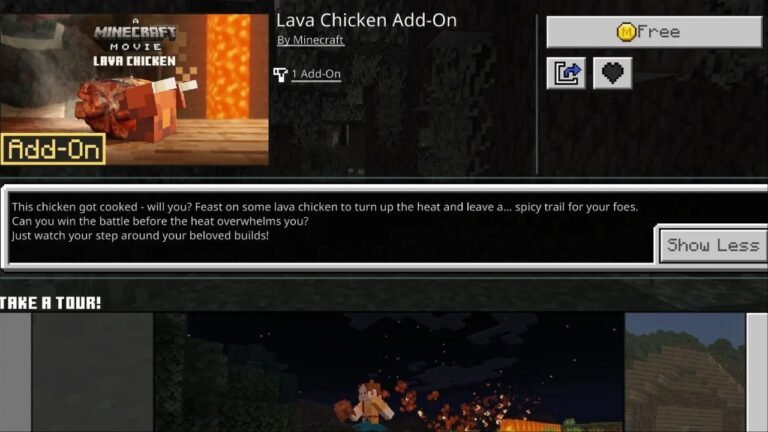 Minecraft Lava Chicken Add-on guide | Backdash