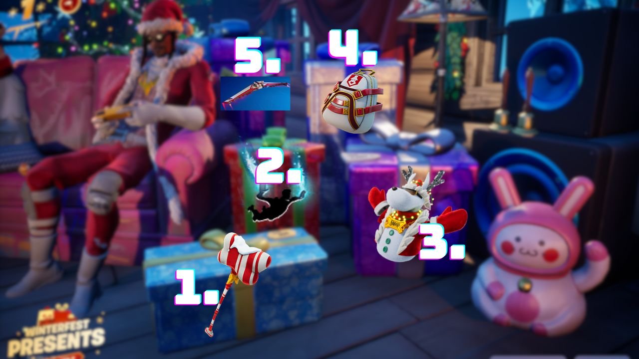 Fortnite Winterfest 2024 guide: All presents, quests, Snoop Dogg skin ...