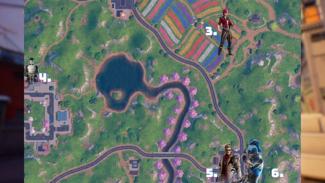 All Fortnite NPC locations in Chapter 6 Season 1 - Backdash