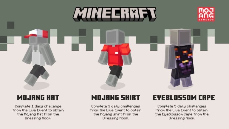 Minecraft Eerie Mojang Office Party event guide: Date, Challenges, and ...
