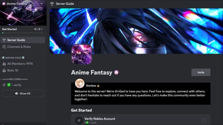 How to join Anime Fantasy official Discord and Trello - Backdash