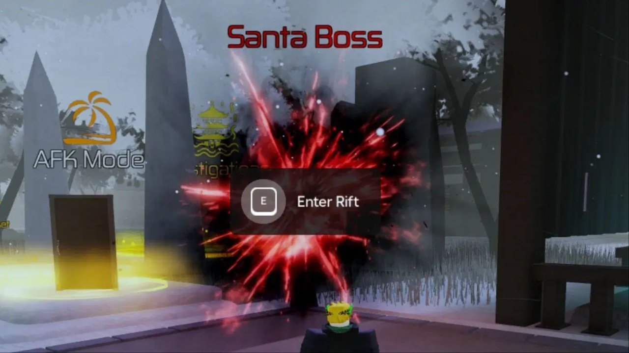 Jujutsu Infinite Winter Event complete Santa boss guide - Backdash
