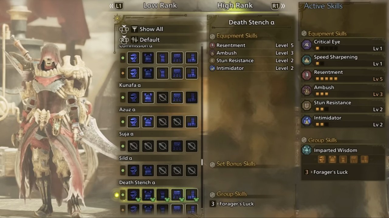 How to get every secret armor set in Monster Hunter Wilds - Backdash