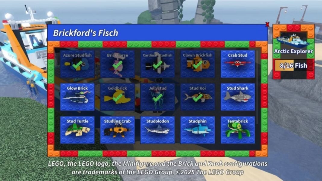 Fisch LEGO event quest guide— Pool locaton, complete Bestiary, and more ...