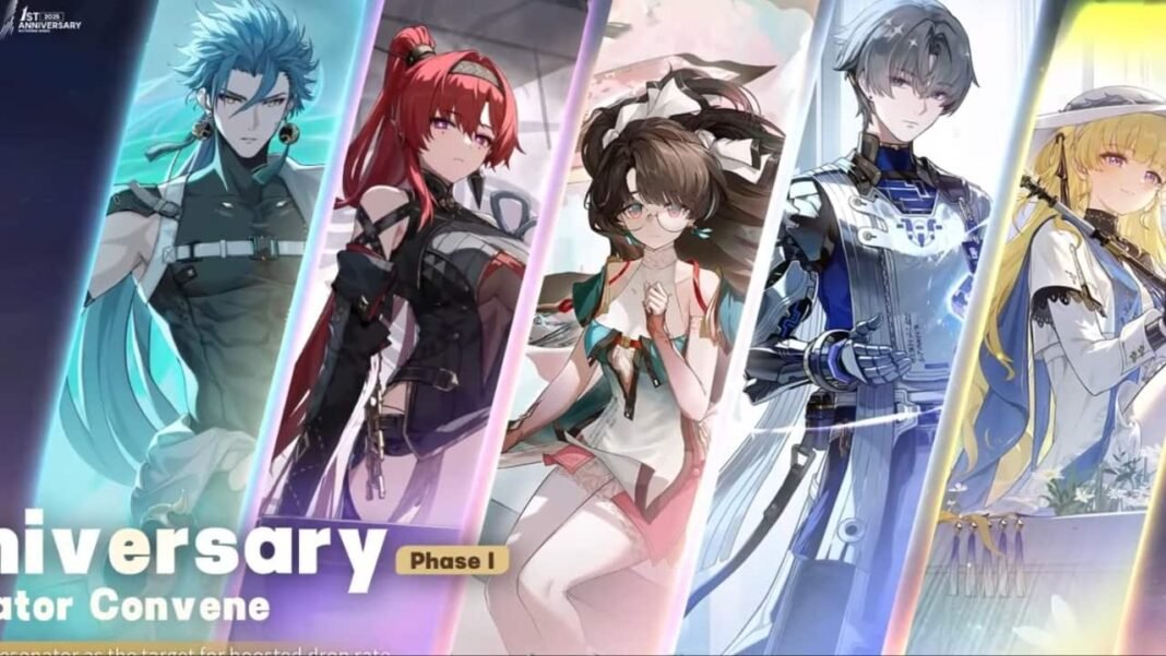 Wuthering Waves 2 3 Anniversary Livestream Codes Summary Banners