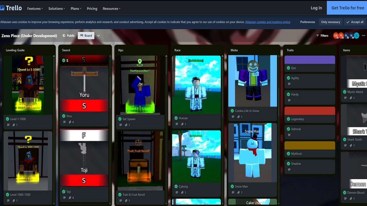 How to join Zeno Piece Trello Board and Discord Server | Backdash