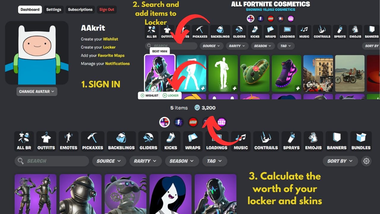 How much are your Fortnite skins worth? - Backdash