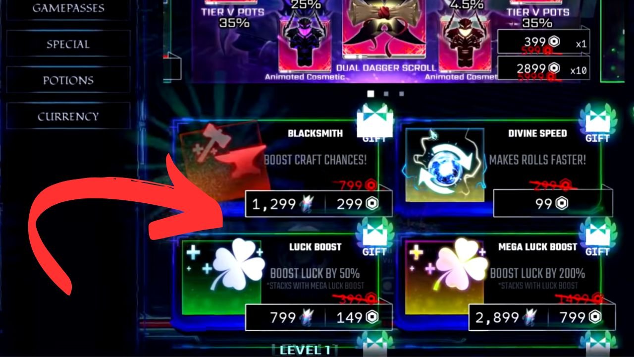 Roblox Hunters: How to improve luck and get high-tier loot - Backdash