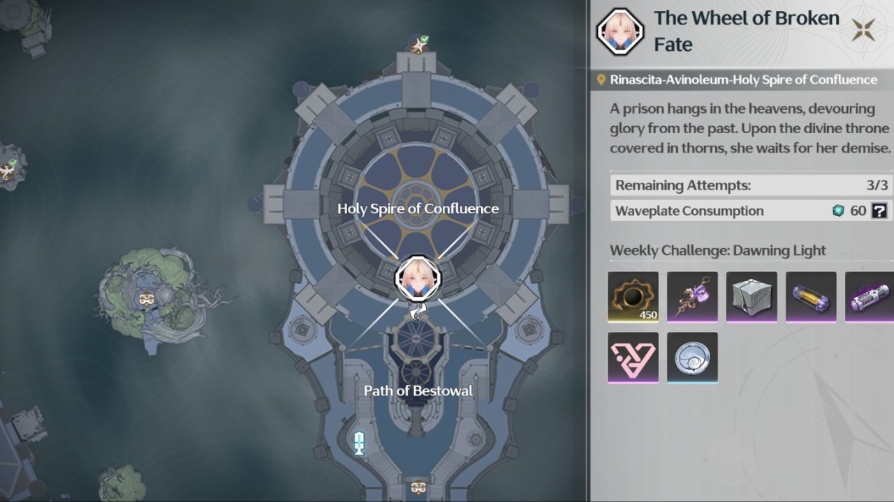 Ciaccona Wuthering Waves Ascension and Forte materials - Backdash