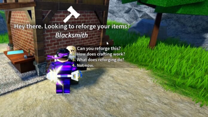 Prospecting Roblox complete crafting guide— All recipes, reforging, and ...